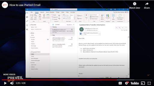 PreVeil Demo of our End-to-End Encrypted Email Platform