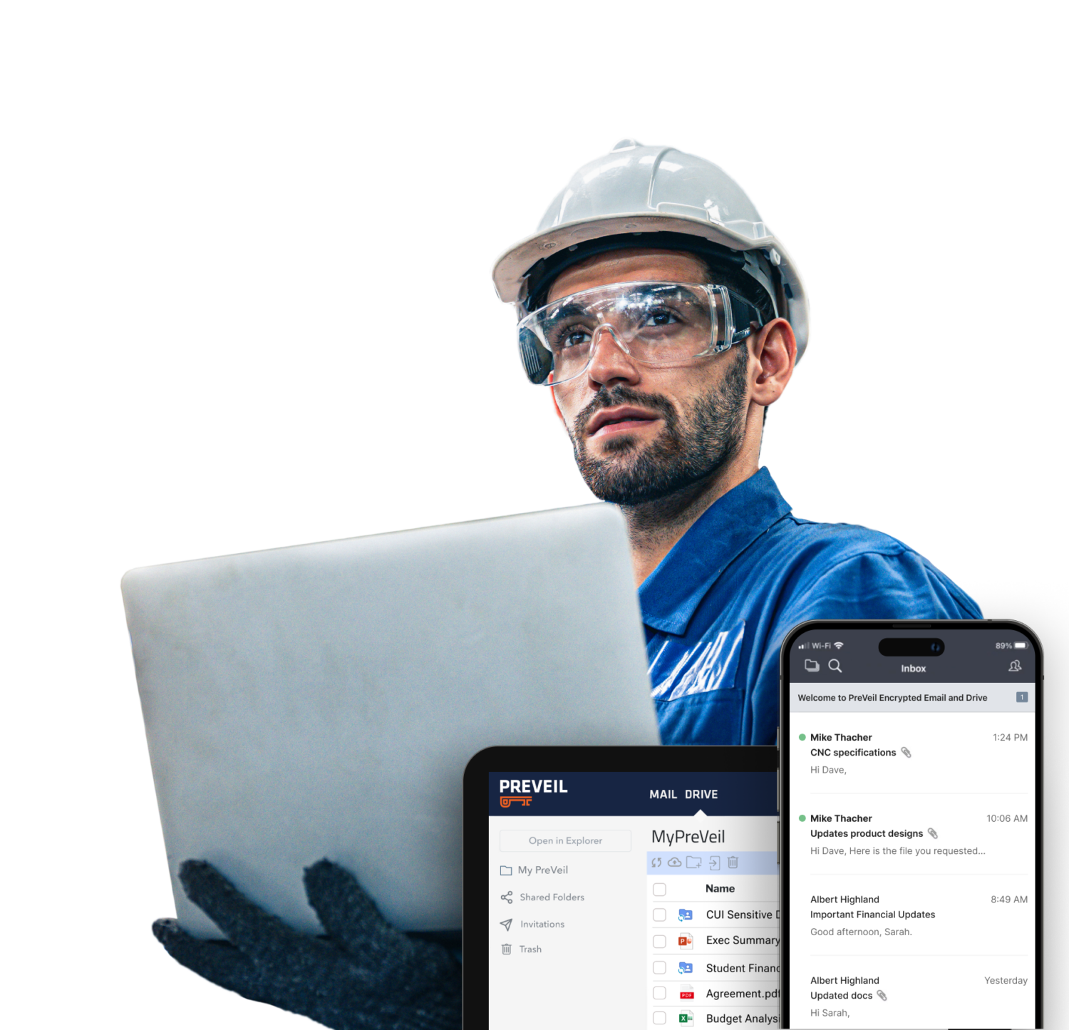 Encrypted Email and File Sharing for CMMC Compliance | PreVeil