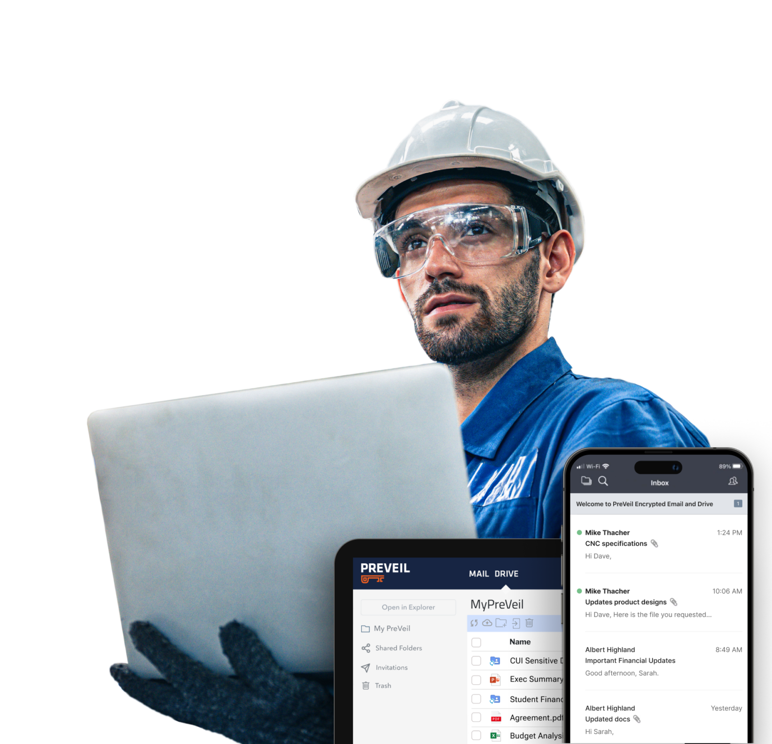 Encrypted Email and File Sharing for CMMC Compliance | PreVeil