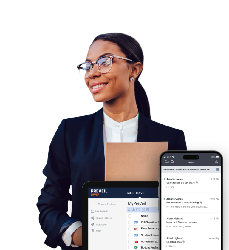 Encrypted Email and File Sharing for CMMC Compliance | PreVeil