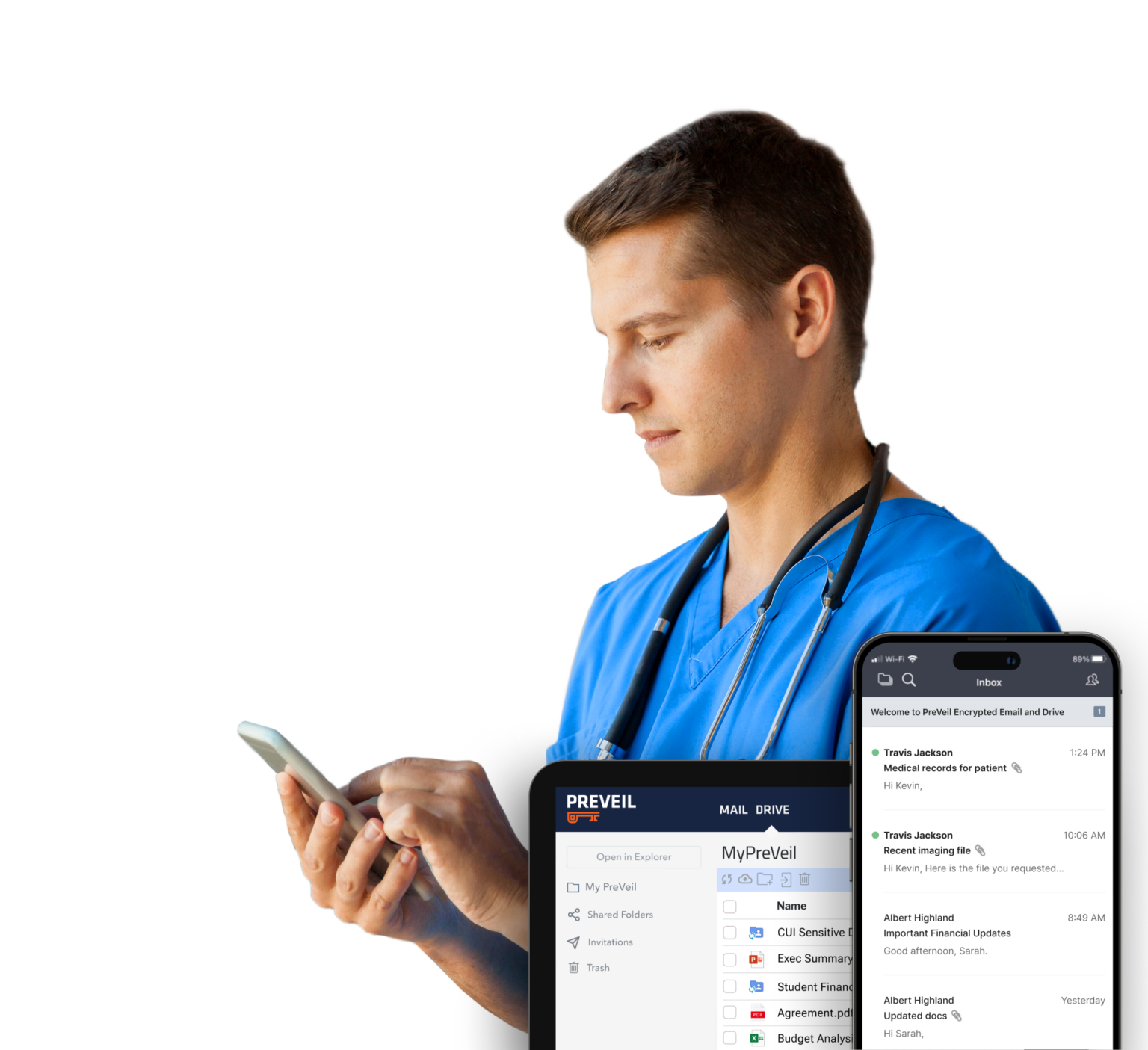 Encrypted Email and File Sharing for CMMC Compliance | PreVeil
