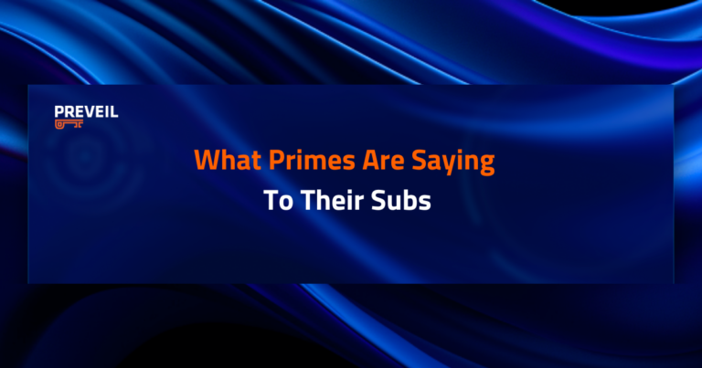 What Primes are Saying to Their Subs